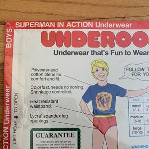 Vintage | Matching Sets | Rare Vintage 8s Superman Underoos | Poshmark